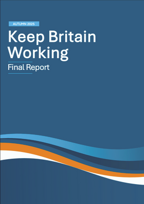 Independent report: Keep Britain Working: Final report | Reward and ...